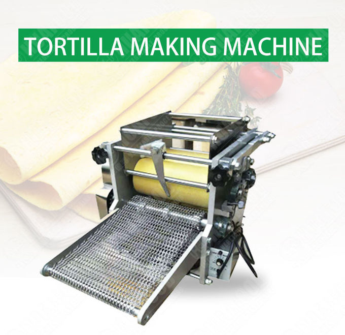 Commercial Corn Tortilla Automatic Food Processing Machines 220v 110v