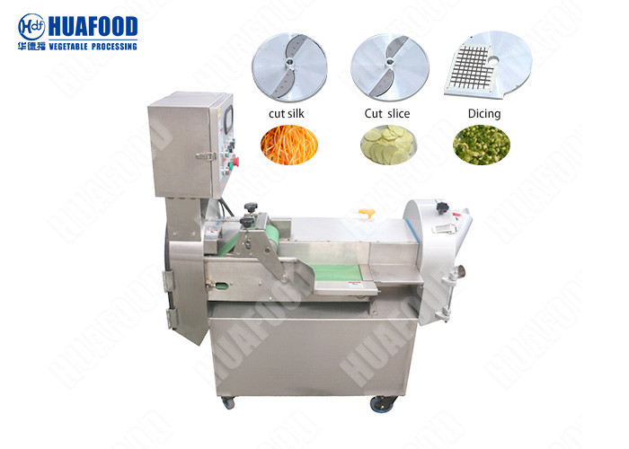 Automatic Food Processing Machines Electric Vegetable Dicer Machine 304 ...