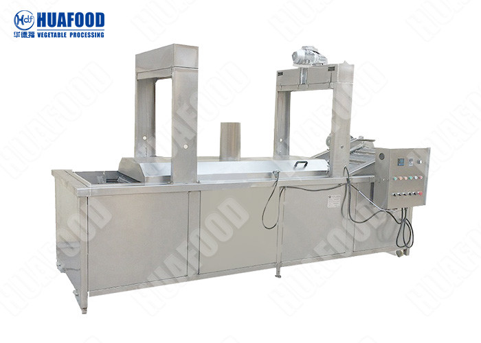 SUS304 Material Sea Fish Industrial Deep Fat Fryer Fish Fry Machine 30KW